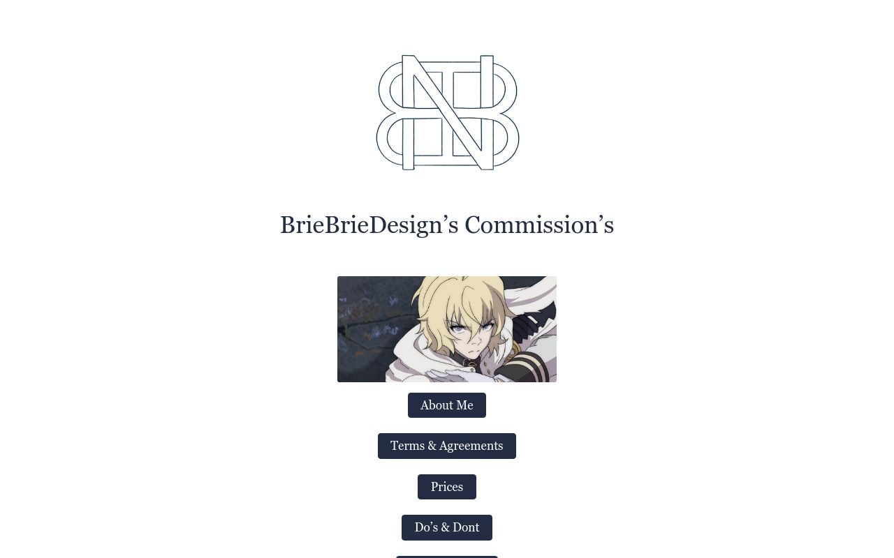BrieBrieDesign’s Commissions